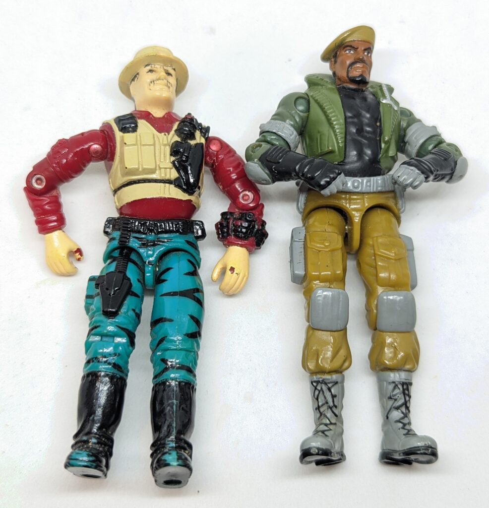 Set of 5 Action Figures | GI Joe | Big Ben | Safari Stryker Jonny Quest ...