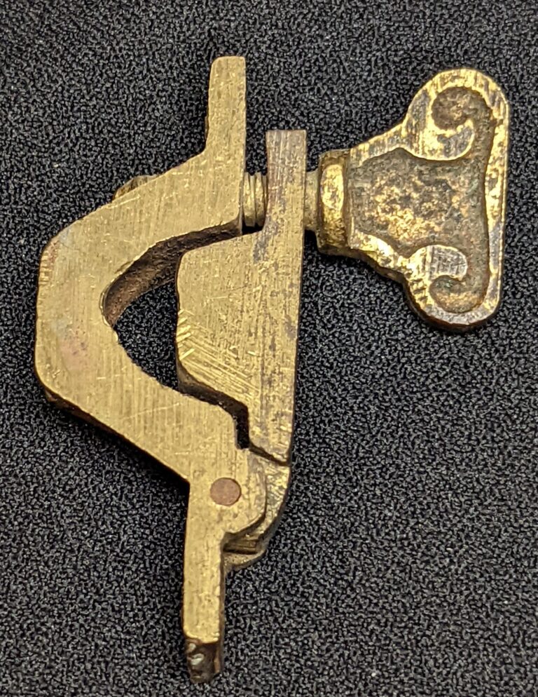 Unusual Brass Screw Lock and Key Set | Vintage Hinged Padlock | 24144 ...