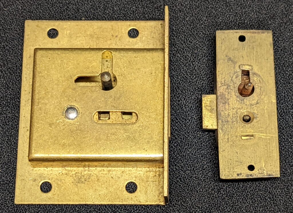 Vintage 2 Brass Locks | No Keys | Small Box | LEGGE England | 24143 ...
