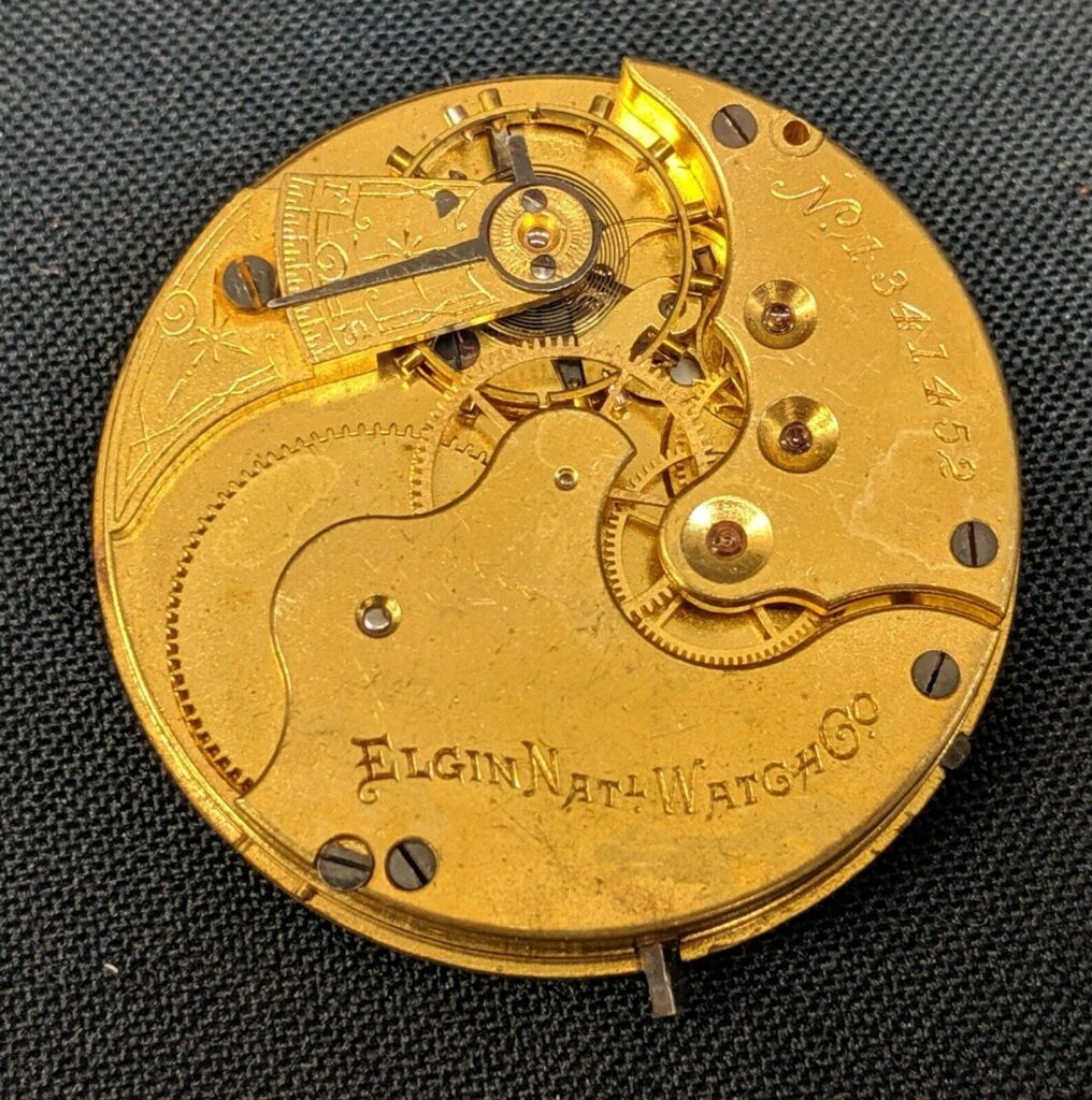 1884 Elgin HC Pocket Watch Movement 16s Grade 92 | Parts or Repair ...