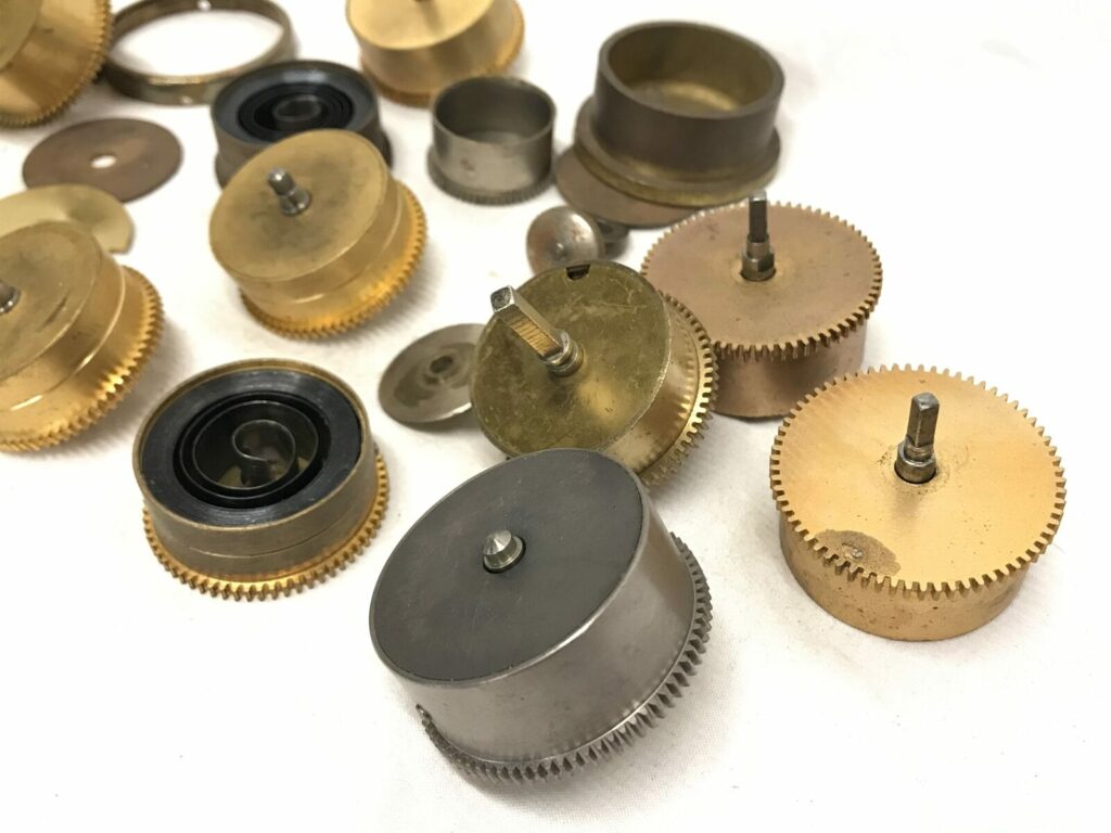 Barrels & Springs for Clock Repair. 41mm Barrel Dia., 67 Tooth & Others ...