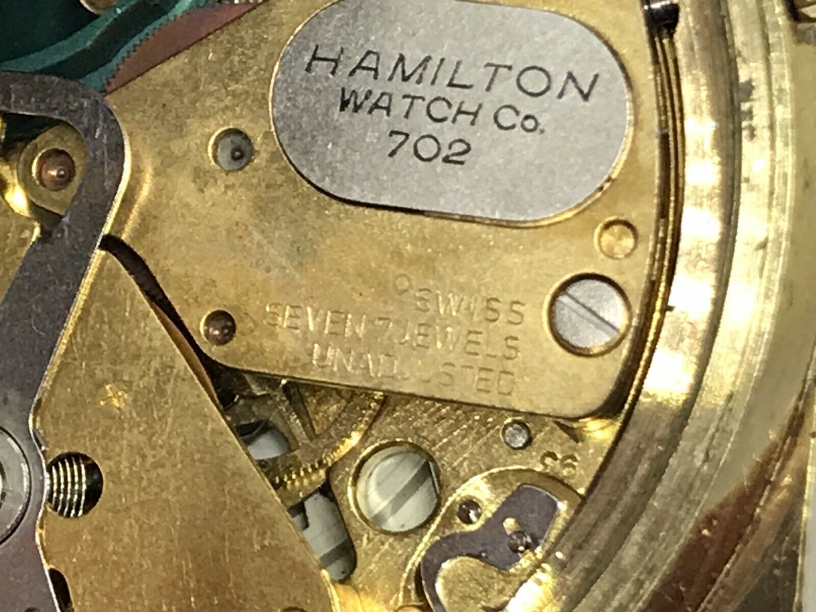 Hamilton Electronic 702 Gold Plate Wrist Watch, Orig. Mayan Calendar ...