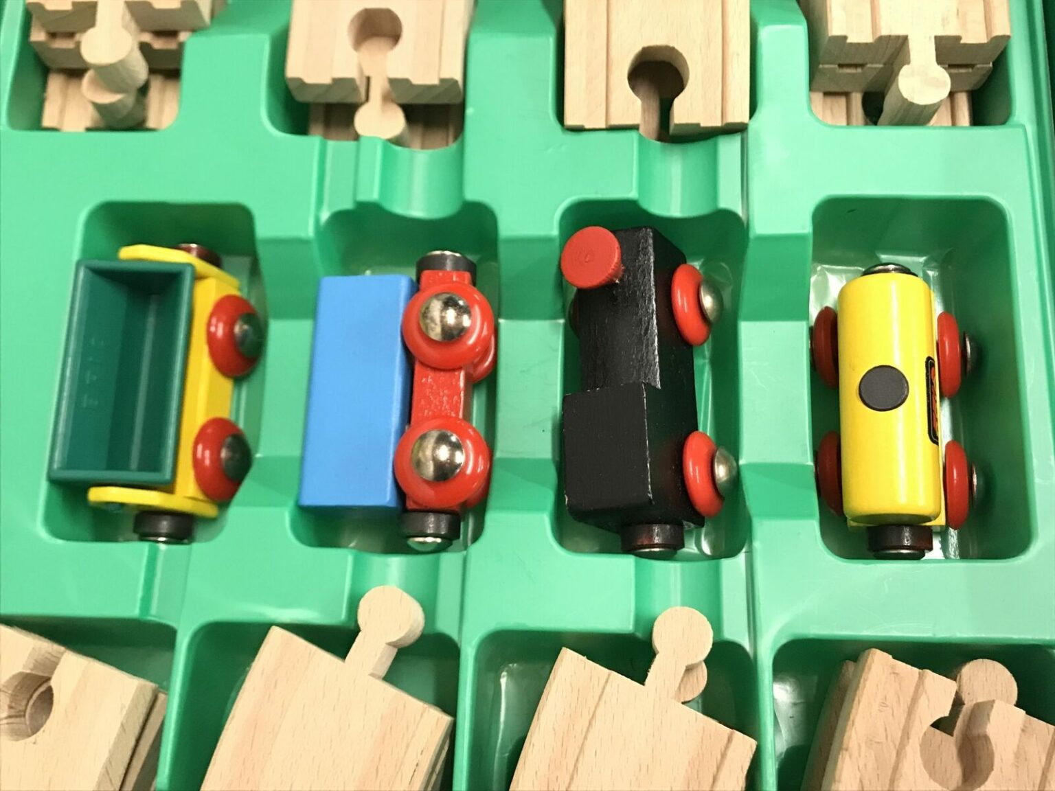 Swedish Brio Wooden Railway Play Set #3135, Complete, 1980s Vintage ...