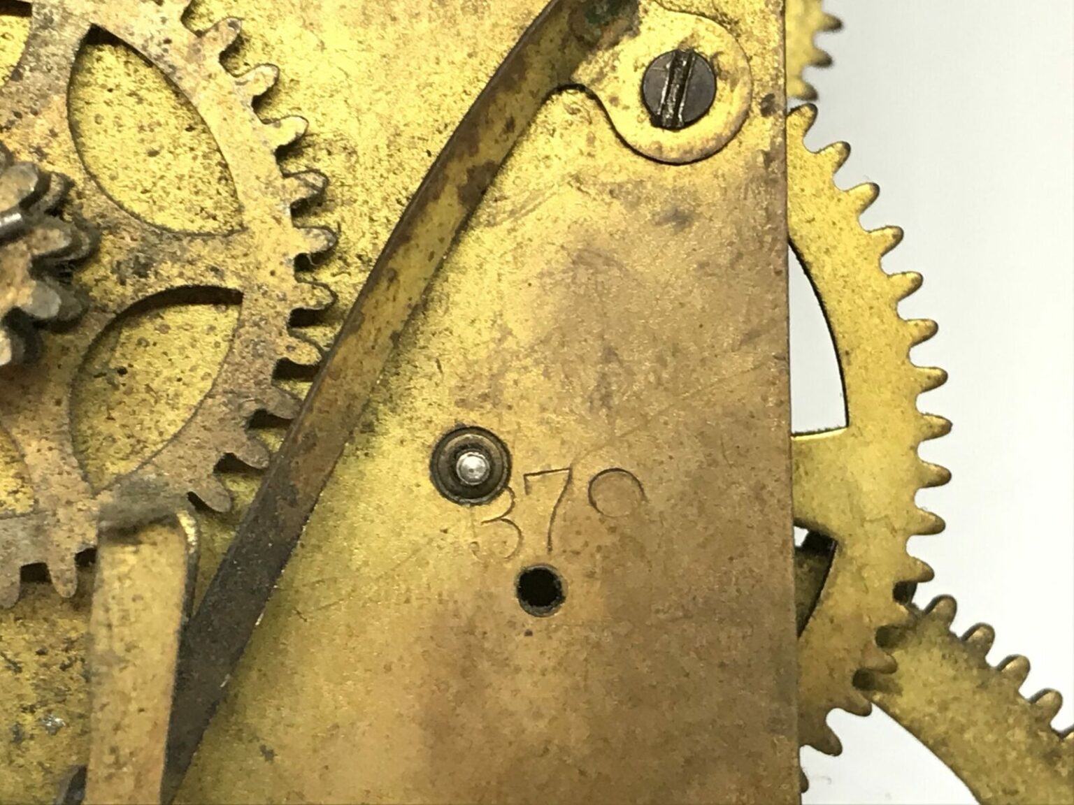 Interesting Wm. L. Gilbert Mechanical Clock Movement for Parts | ref ...