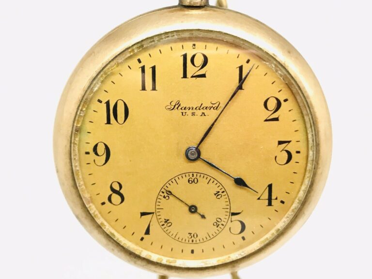 New York Standard Mod.BF Pocket Watch | Ca. 1909-20 | 7 Jewel | 20 yr ...