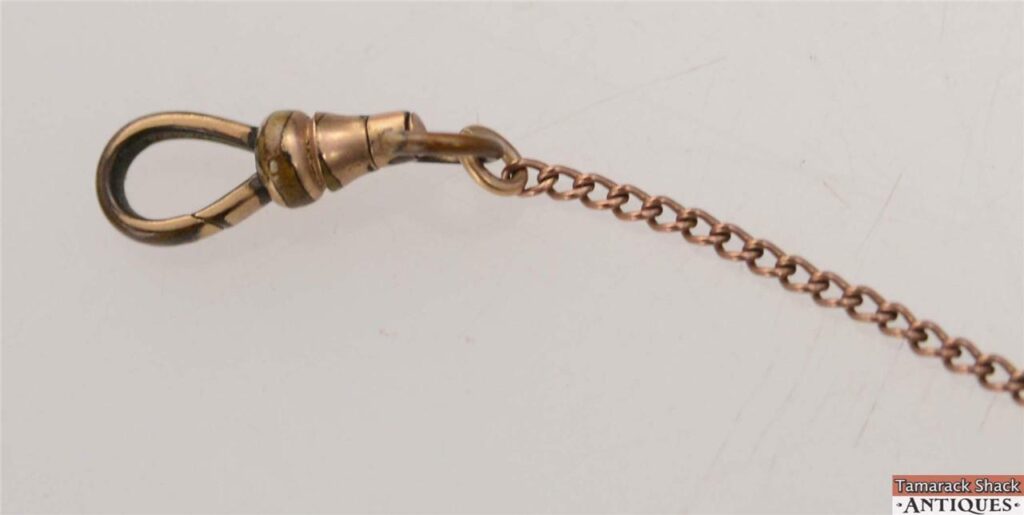 Vintage Gold Filled Pocket Watch Clip Chain Multi Strand Signet Fob 5 3 ...