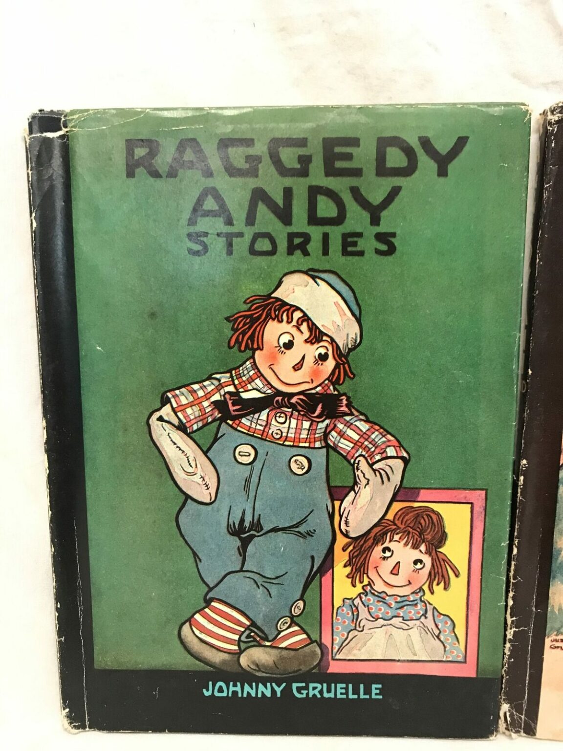 Vintage Raggedy Andy Stories, Raggedy Ann & Betsy Bonnet Hardcover ...