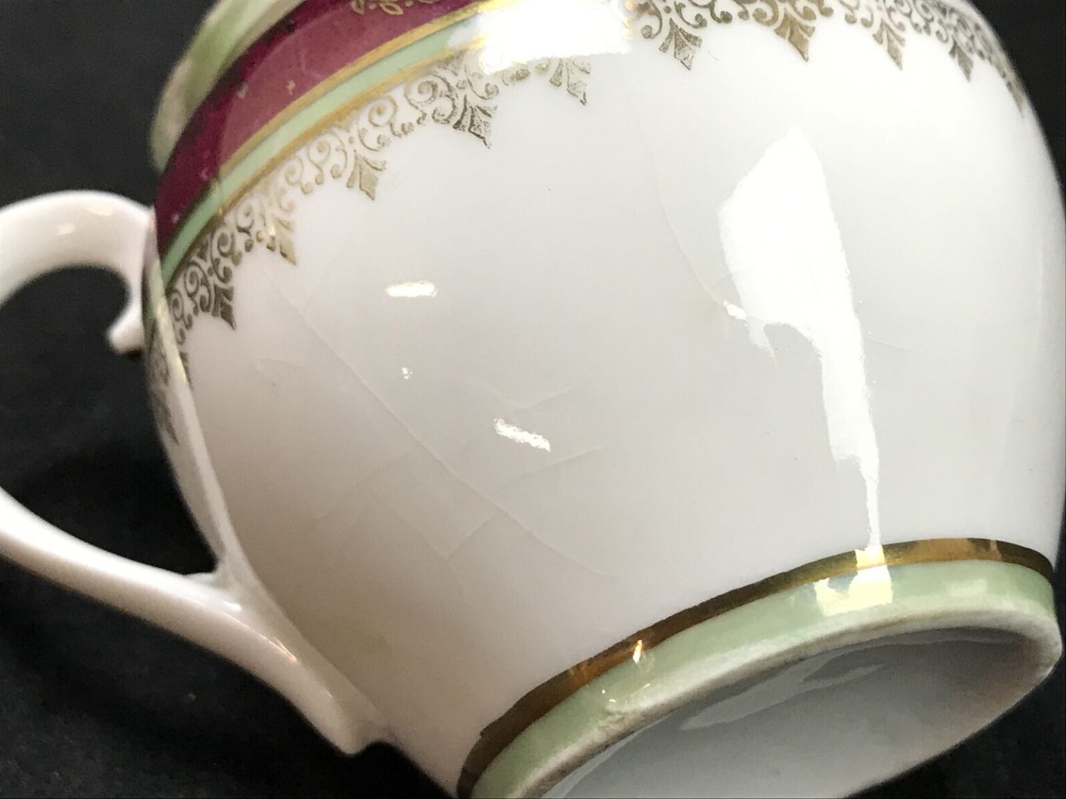 Antique 19th c. French Napoleon Gilded Porcelain Tea Set, 10pcs |ref ...