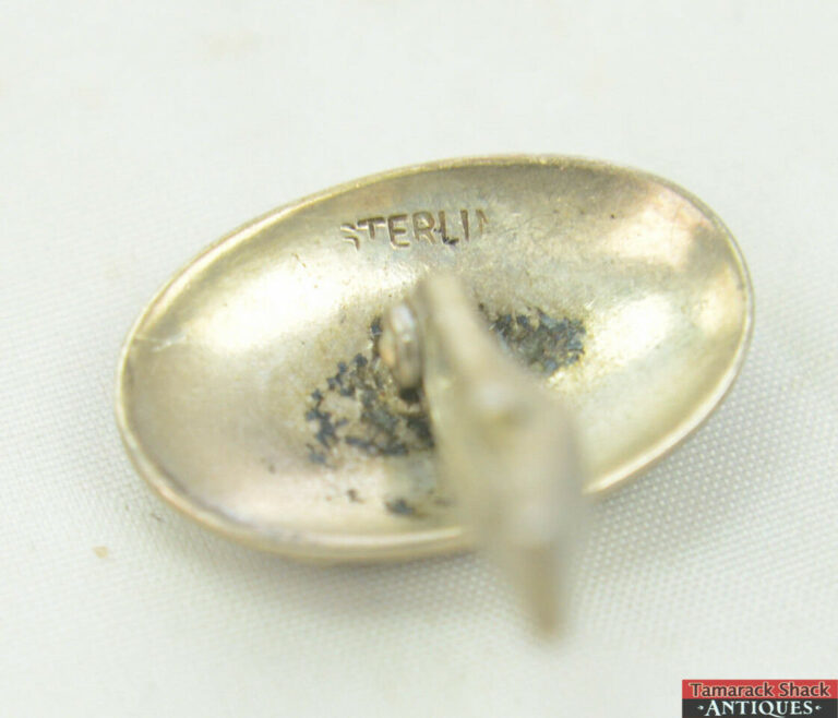 Vintage Kalo Hand Wrought Sterling Monogrammed "PPE" Cuff Links Money ...