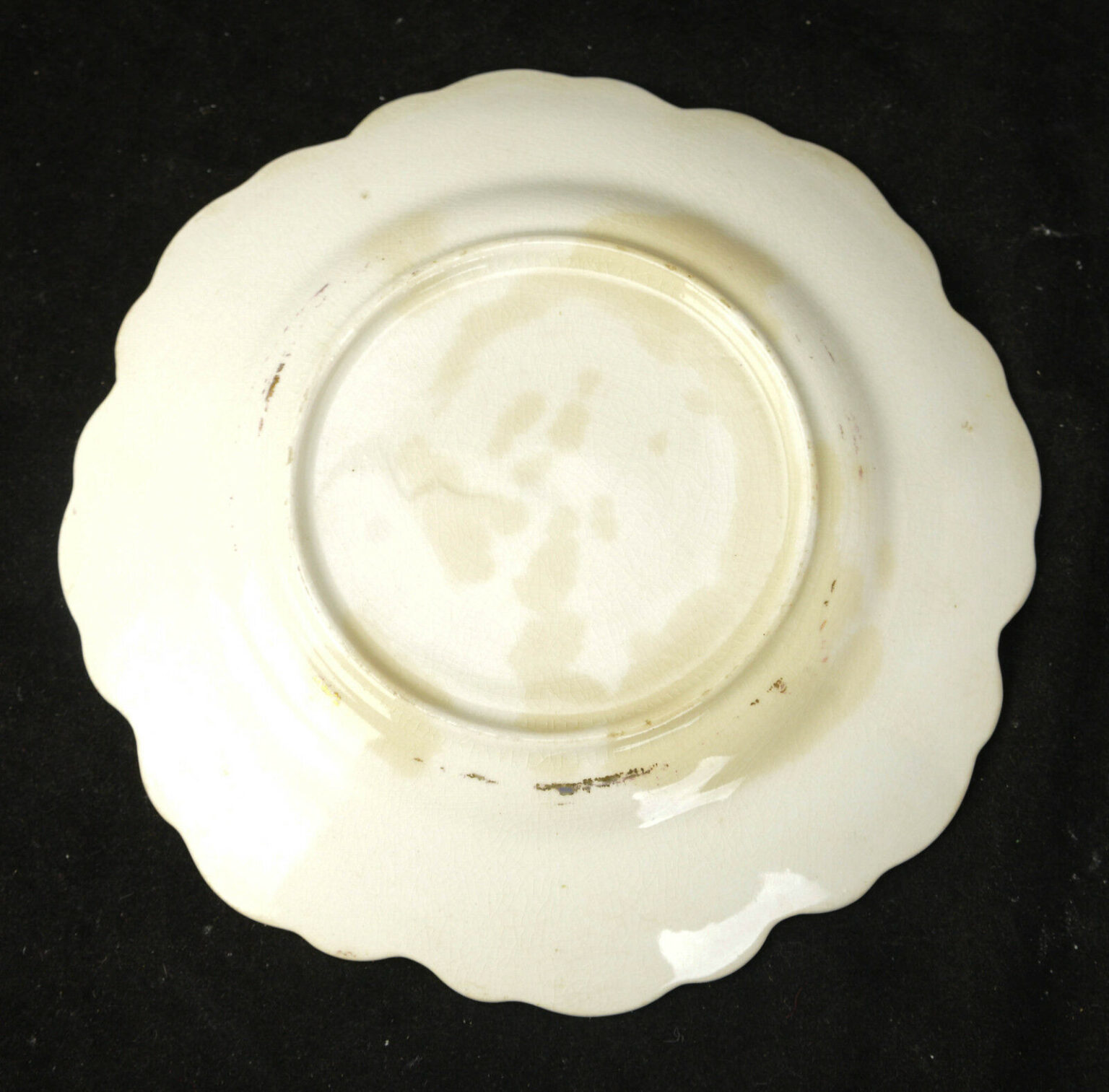 Vintage Souvenir Plate New London Wisconsin Doe Buck Snort Gold ...