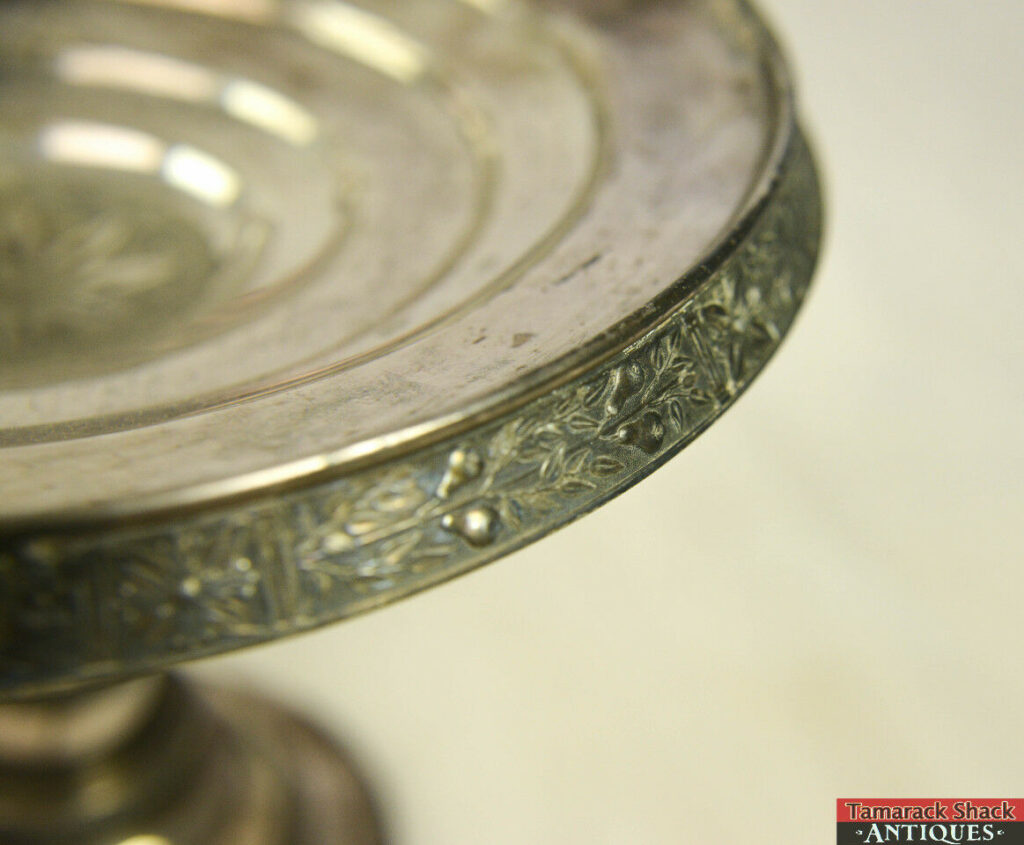 Antique Reed & Barton Silverplate Neoclassical Style Pedestal Handle ...