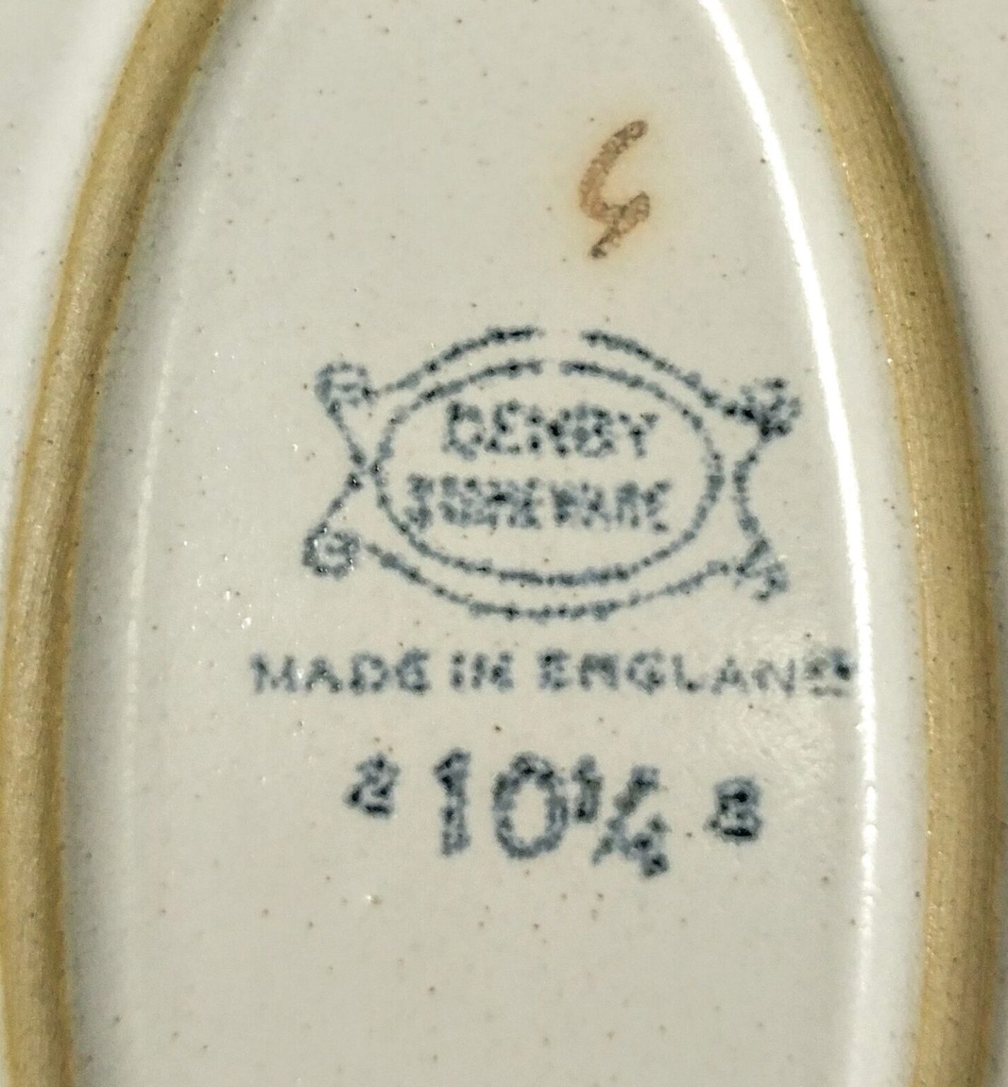 Denby Stoneware 10.25" Oval Baker Baking Dish Gypsy Pattern Lavender ...