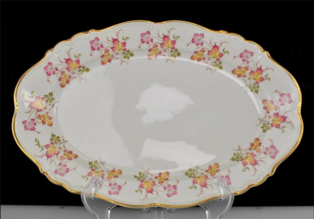 Edelstein Bavaria Maria-Theresia 15" Oval Serving Platter Ophelia ...