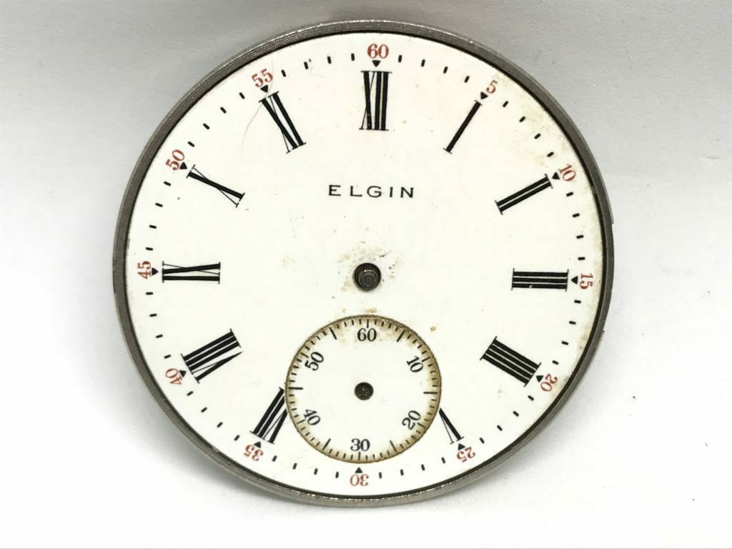 Elgin 12s Mod.2 Grade 301 Pocket Watch Mov’t for Parts/Repair, Ca.1914 ...