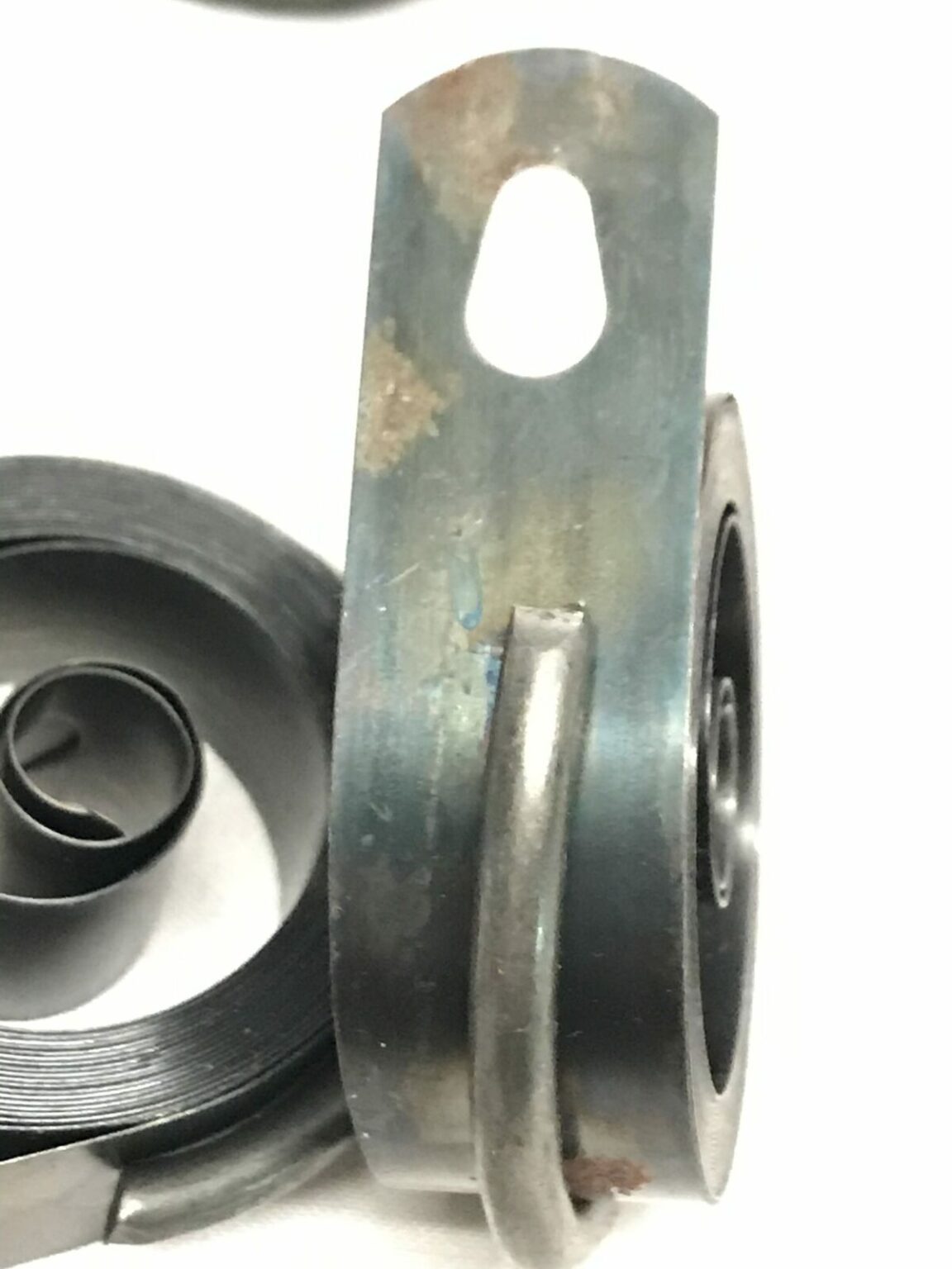 (10) Clock Mainsprings & C Retainers, 16mm Width, Repair Parts | ref ...