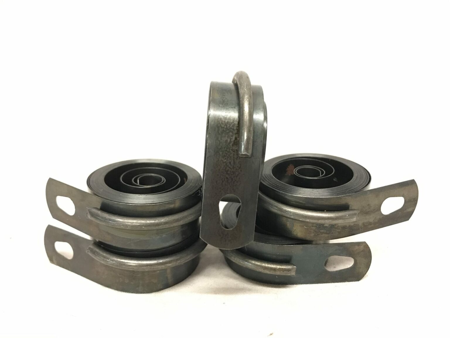 (10) Clock Mainsprings & C Retainers, 16mm Width, Repair Parts | ref ...