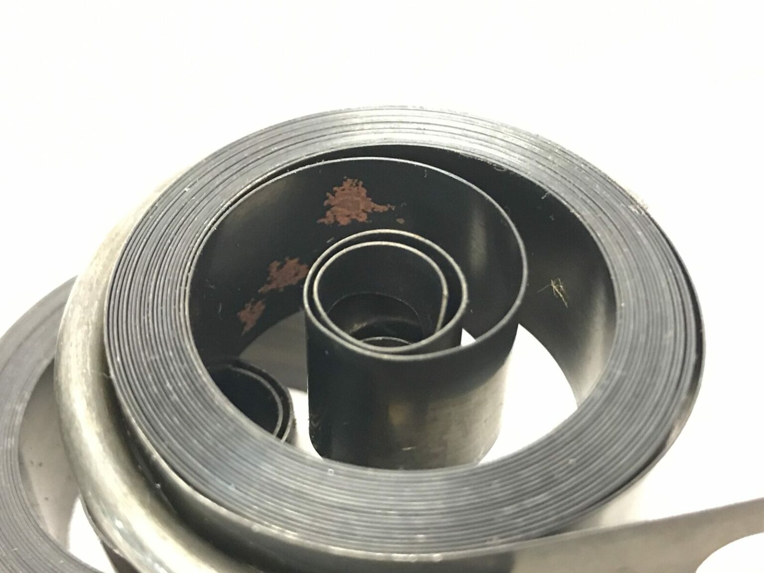 (10) Clock Mainsprings & C Retainers, 16mm Width, Repair Parts | ref ...