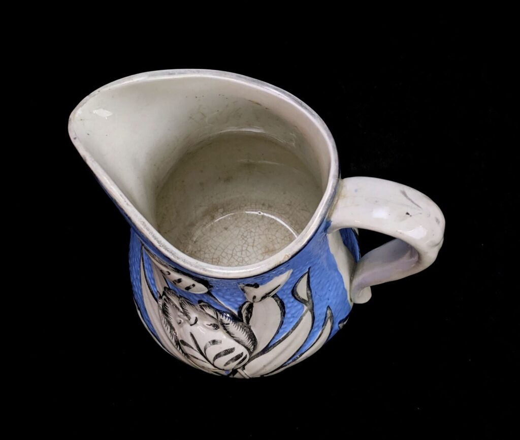 Antique James Dudson Tulip Pitcher Ceramic Hanley England c1860 Sky ...