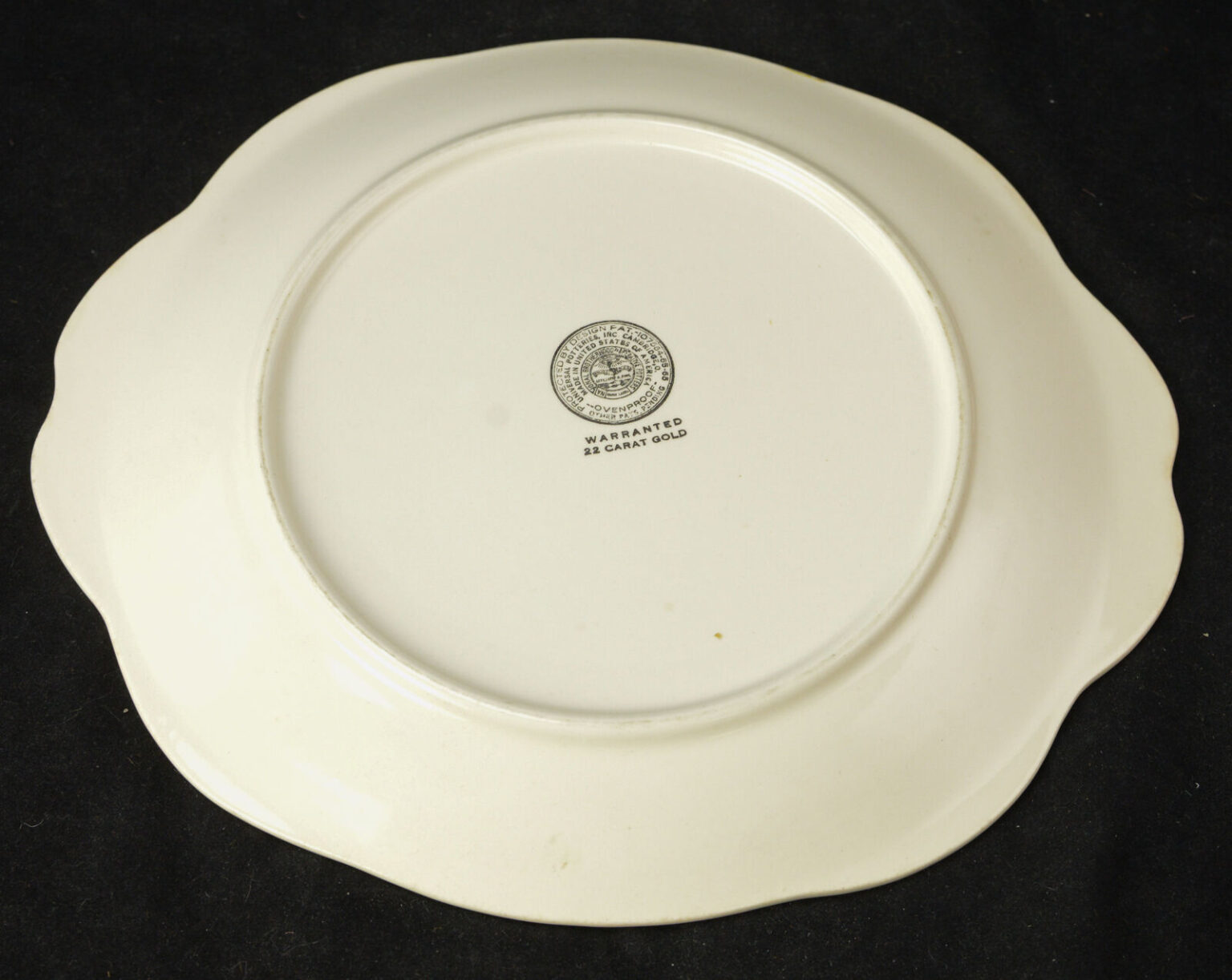 Universal Potteries Ovenproof Rare Buttercup & Lavender Pattern Serving ...