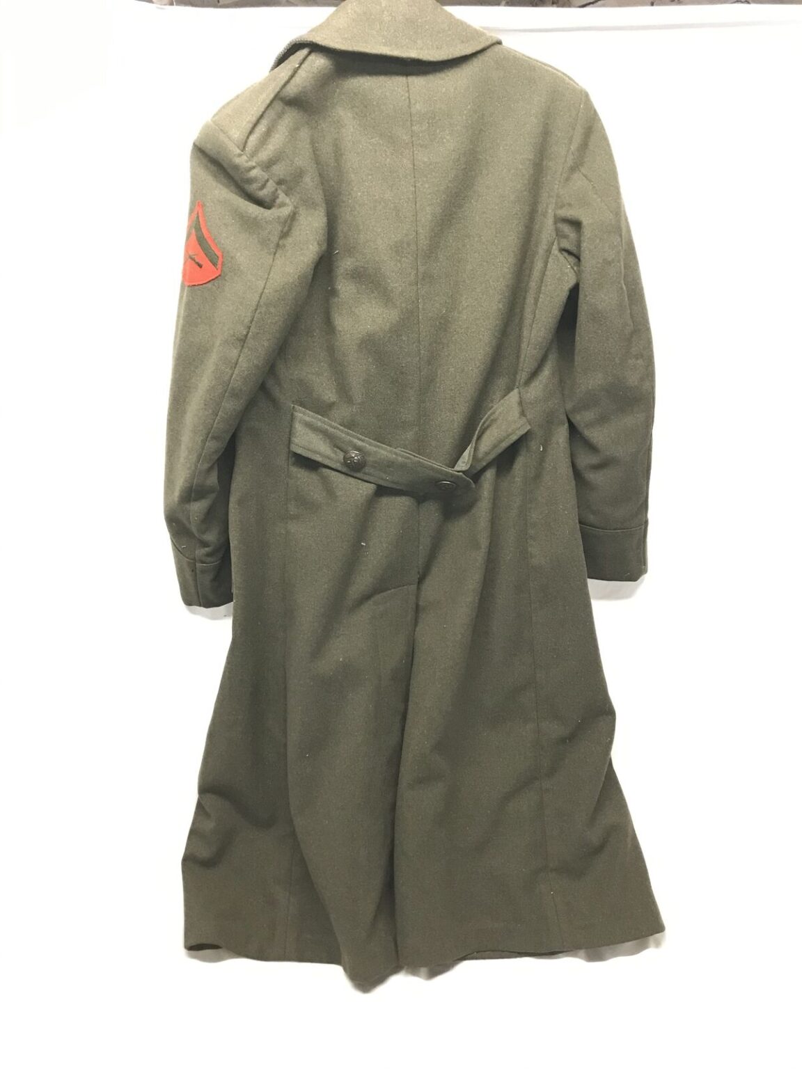 WWII USMC United States Marine Corps Wool Military Overcoat | 21866 ...