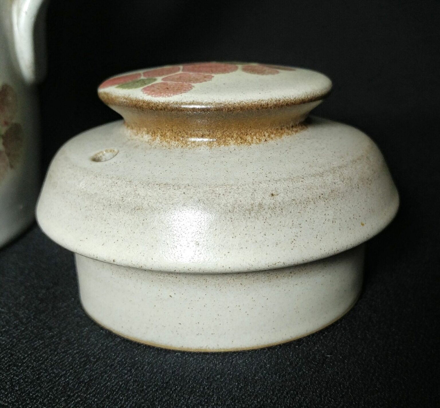 Denby Pottery Gypsy Pattern 9.5" Coffee Pot w/Lid Handcrafted England ...