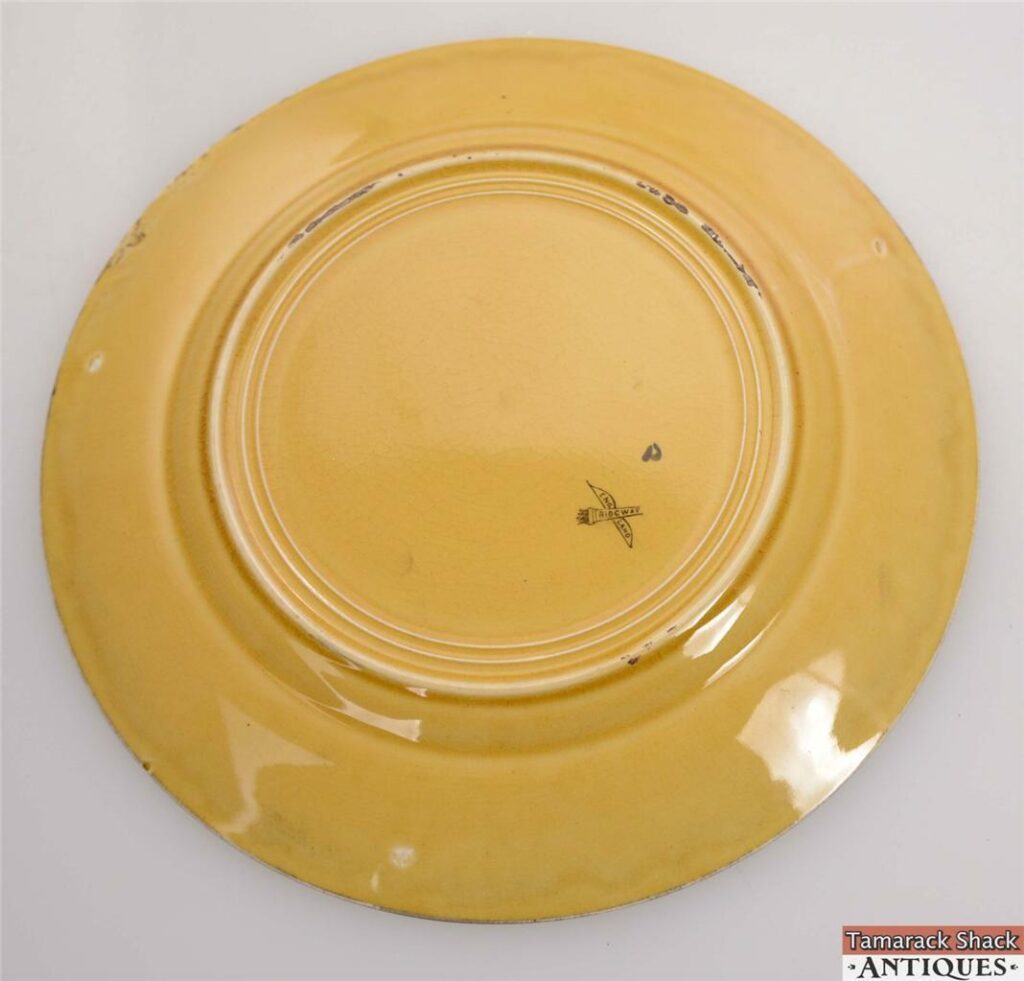 Antique Ridgway England Plate "The Upper Fort Garry Gate" Winnipeg ...