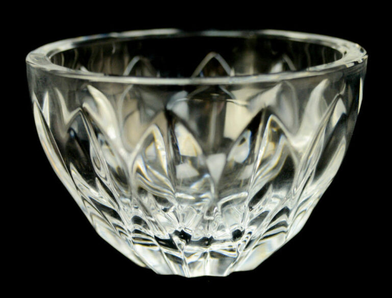 Kosta Boda Crystal Clear Glass Marked Decor 2 3/4" x 4 3/8" Diameter ...