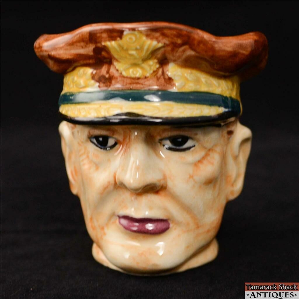Vintage Merit General Douglas MacArthur Toby Mug Occupied Japan Marked ...