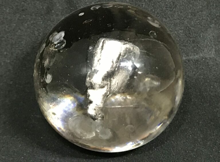 Antique German Sulfide Marble with Horse Figure, 42mm Diameter | 23423 ...