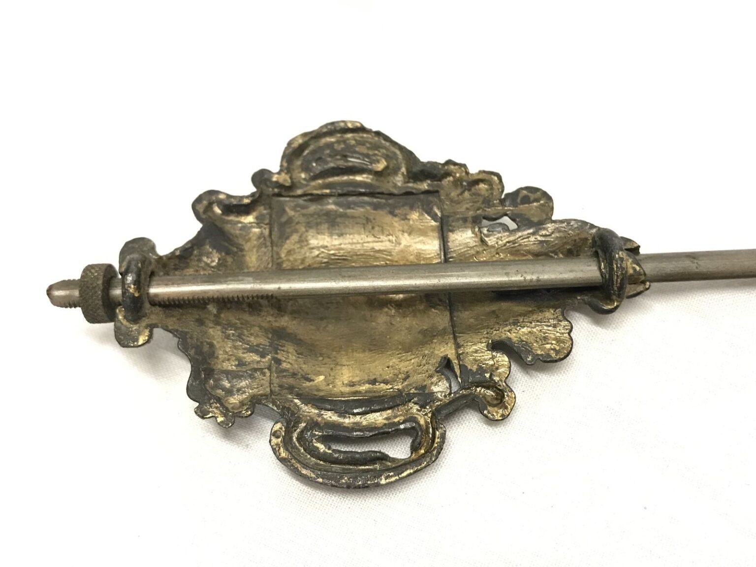 Antique Spanish Villa Motif Ornate Clock Pendulum, 6.25" |ref 22213 ...