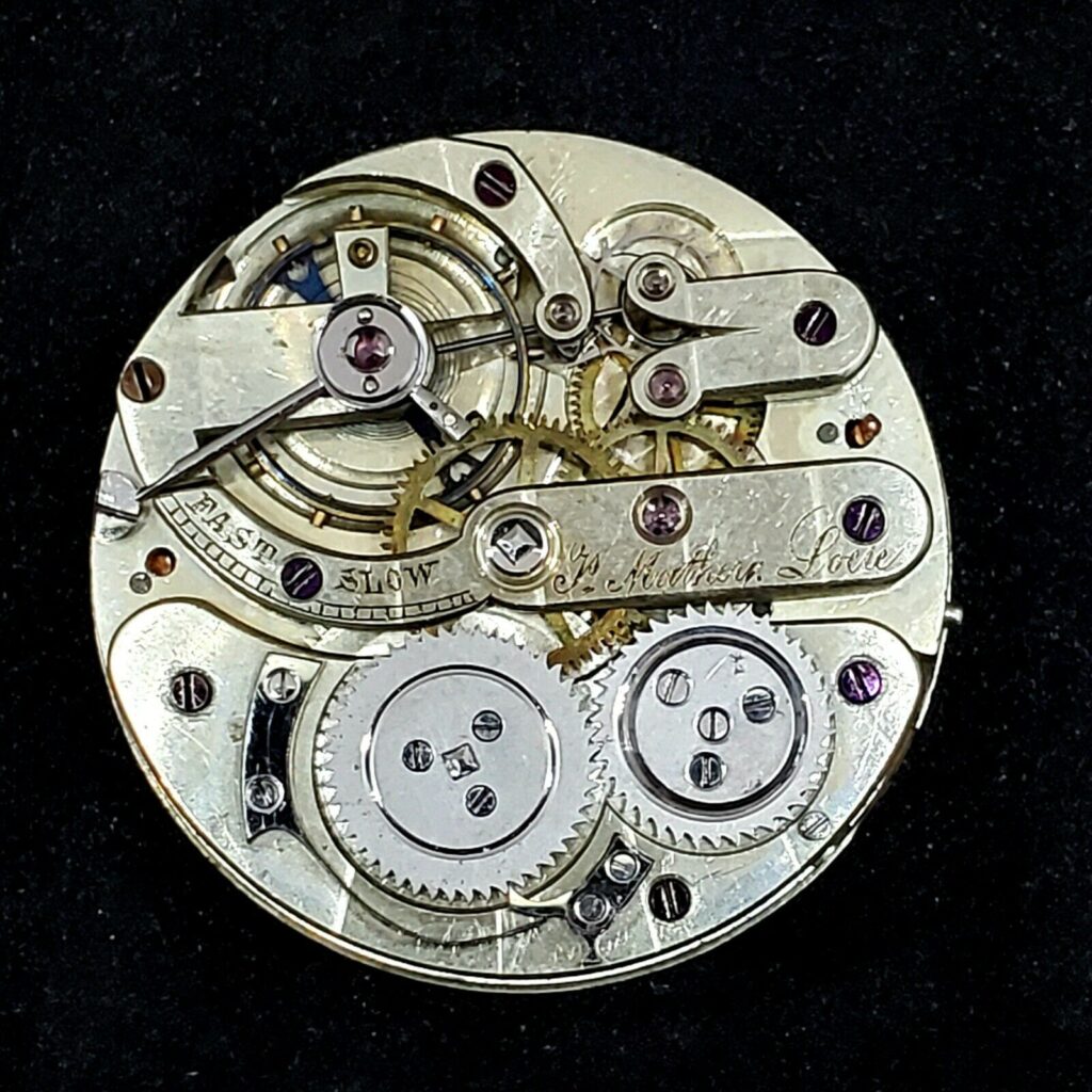 High Grade Jules Mathey Locle 35.7mm Swiss HC Pocket Watch Movement ...