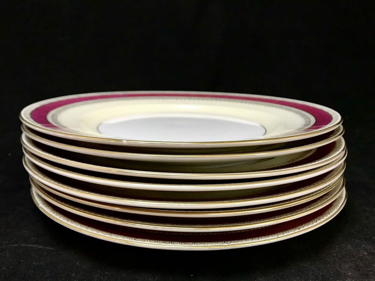 8 Vintage Grace China Royal Pattern 10" Dinner Plates, Occupied Japan ...