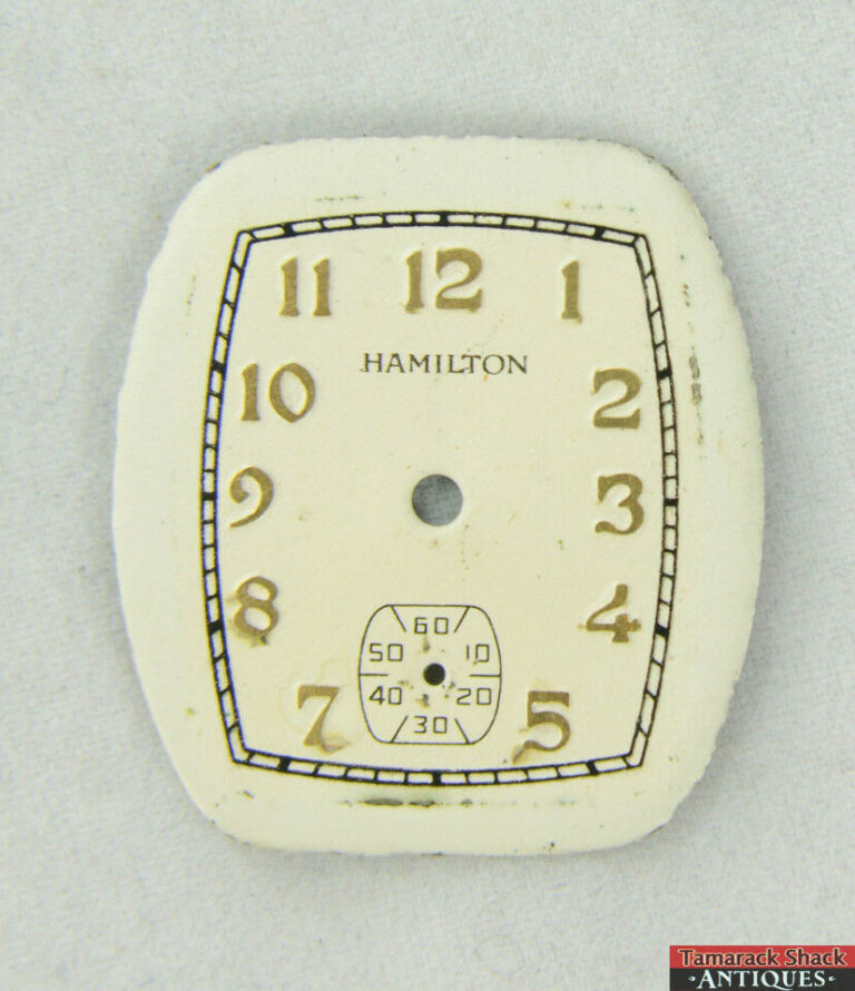 1939 Hamilton Dodson Dial for 987 17J Lightly Used Wrist Watch ...