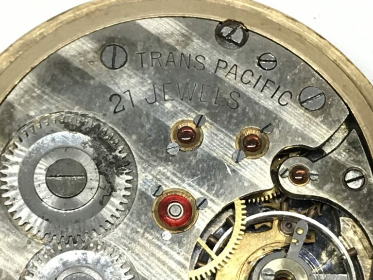 Langendorf Trans Pacific Swiss 44mm Pocket Watch for Parts/Repair ...